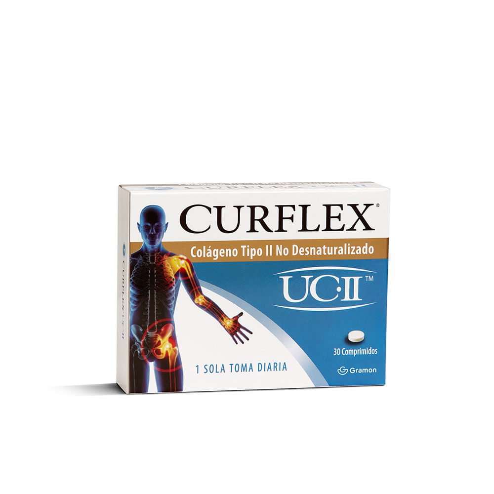 Colágeno Tipo II No Desnaturalizado Curflex 30 Comprimidos - Farmacias ...