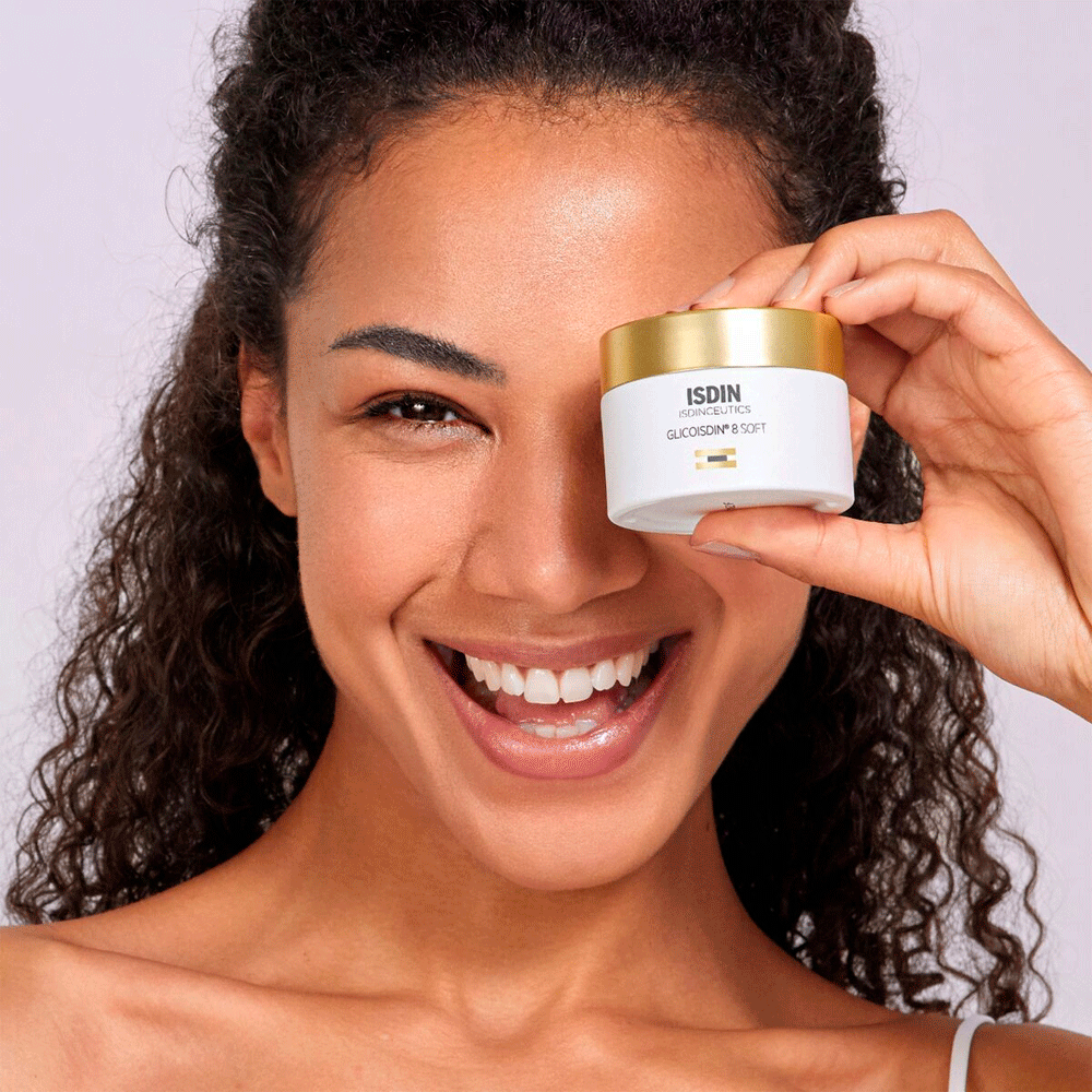 Crema Facial Efecto Peeling Isdinceutics Glicoisdin 8 Soft ISDIN 50g - Farmacias Vilela