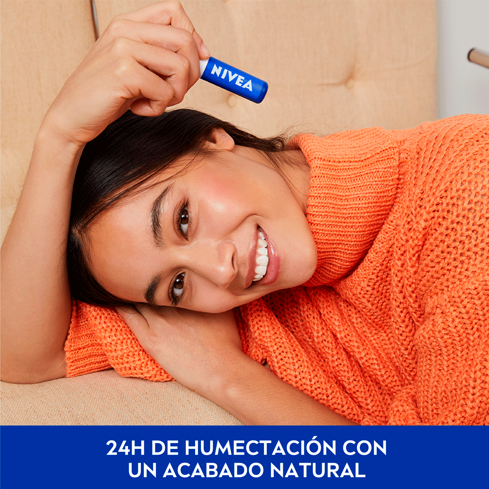 Bálsamo Labial Humectante Nivea Original Care - Farmacias Vilela