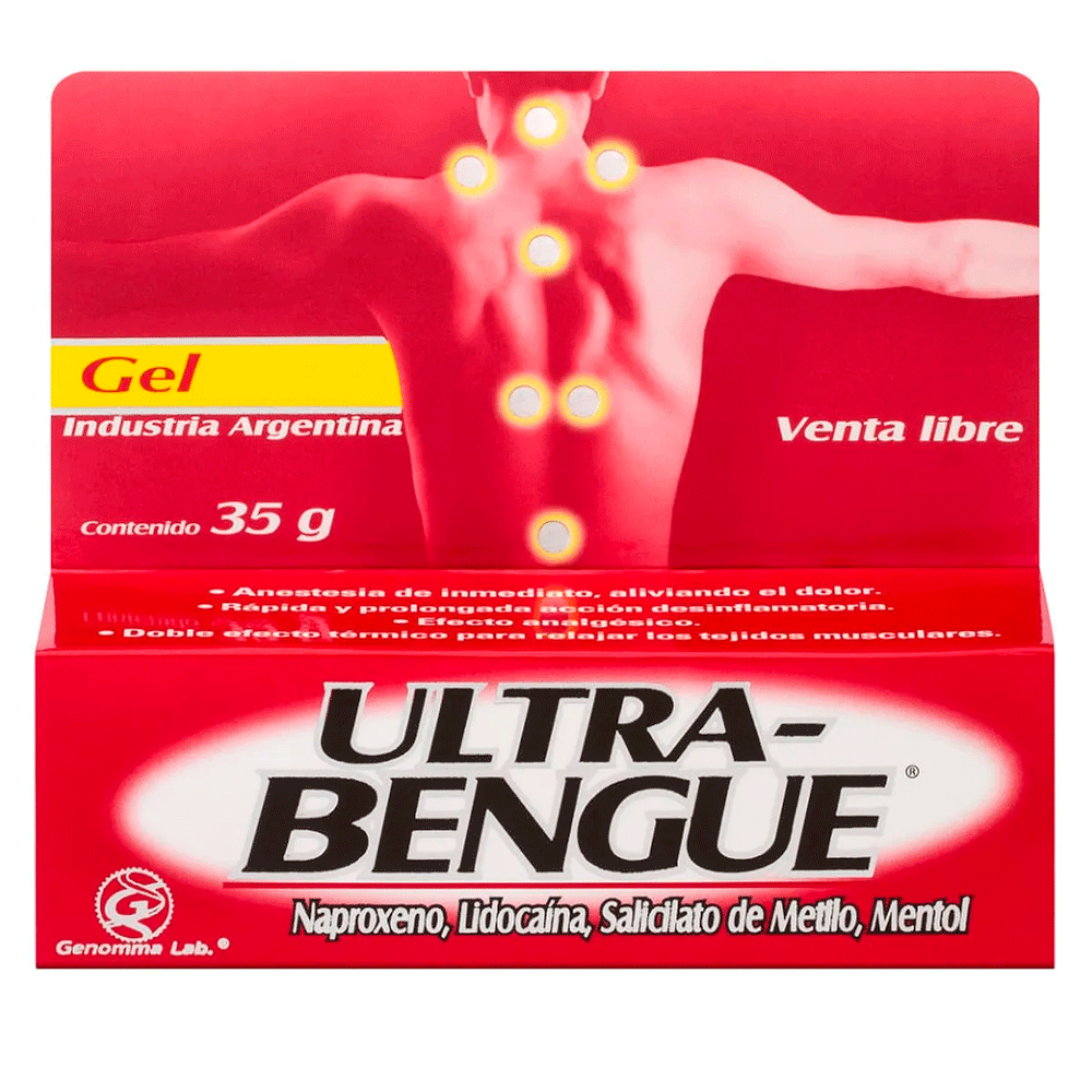 Ultra Bengue Gel 35g - Farmacias Vilela