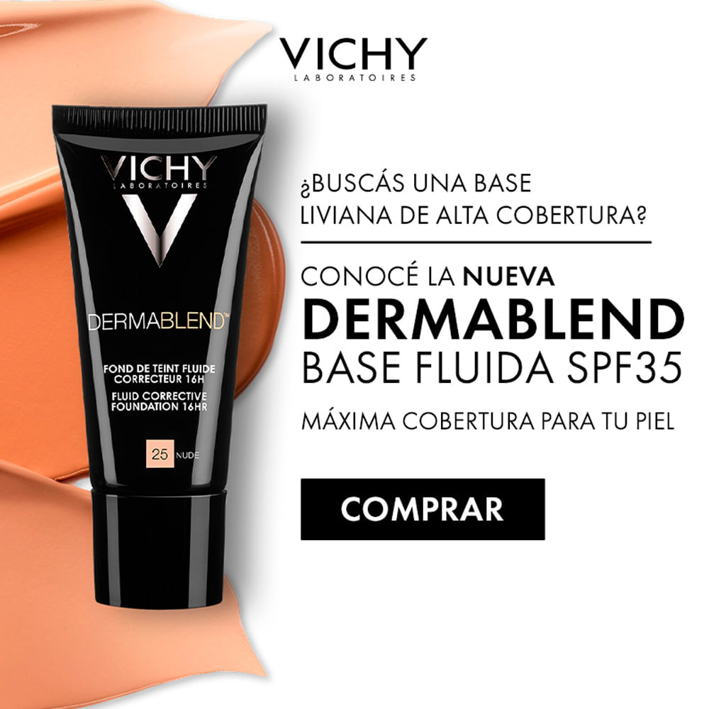 Base de Maquillaje Vichy Dermablend 35 Sand 30ml - Farmacias Vilela