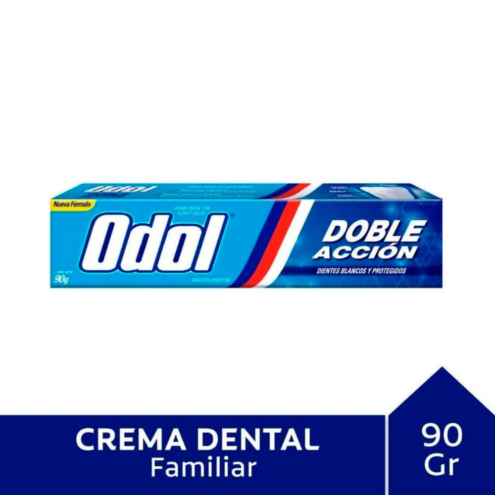 Crema Dental Odol Doble Acción 90g - Farmacias Vilela